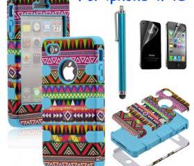 Totem Protective Case For Iphone 4/4s/5 With Pen And Sticker827 on Luulla
