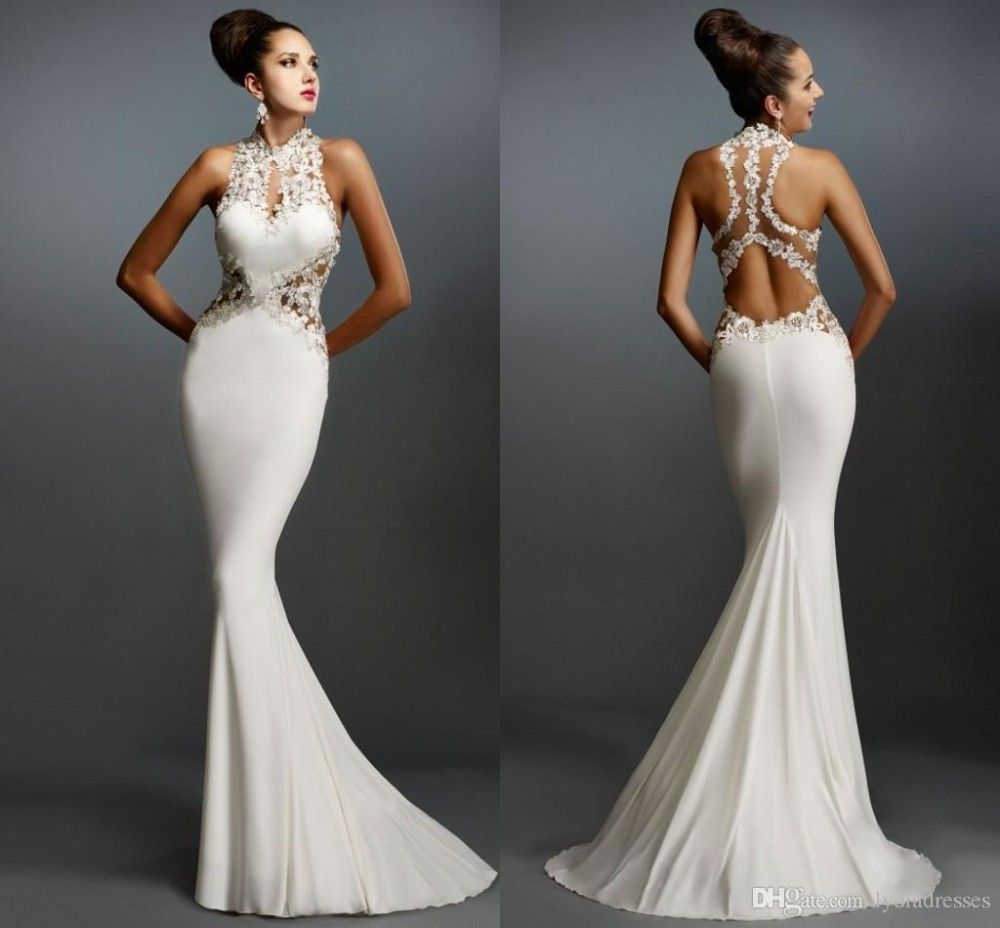Sexy Long Prom Dress Mermaid Back Opacity Dress Cc954 on Luulla