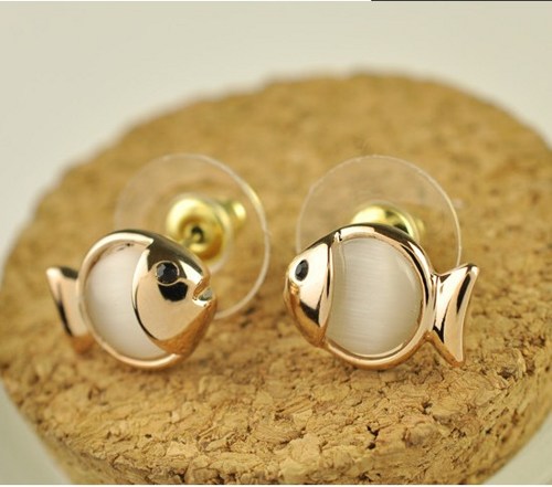 Temperament Fish Earrings Aebjh on Luulla