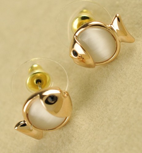 Temperament Fish Earrings Aebjh on Luulla